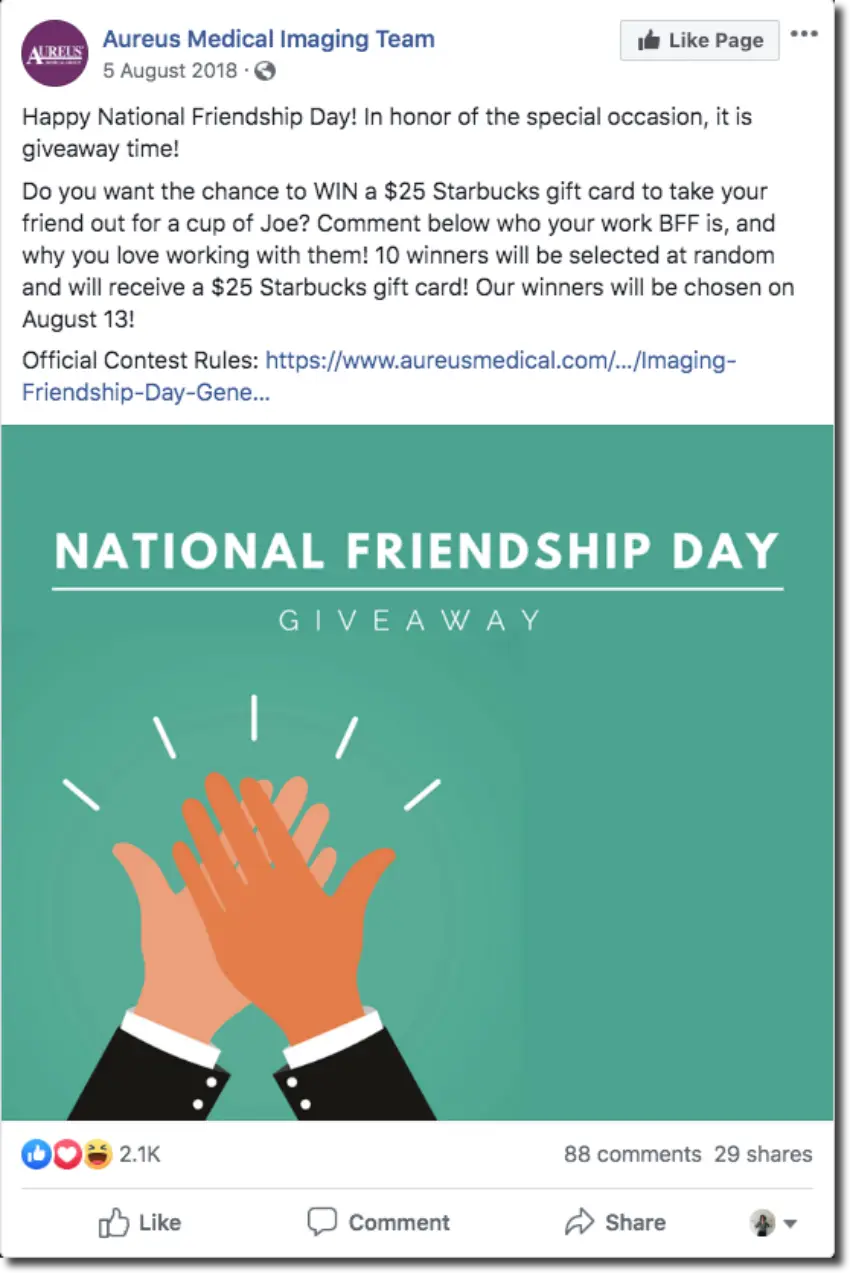 Friendship Day Contest Ideas for your Brand
