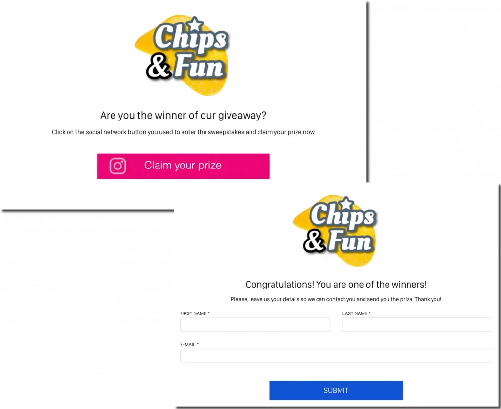 Save Templates to Announce the Winners of Your Giveaways