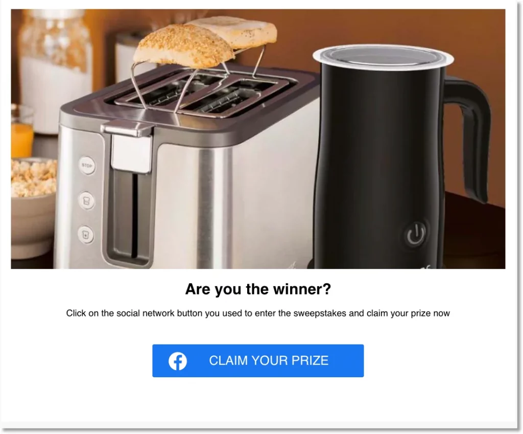Manage Winners and Prize in Facebook, Instagram and Twitter Giveaways