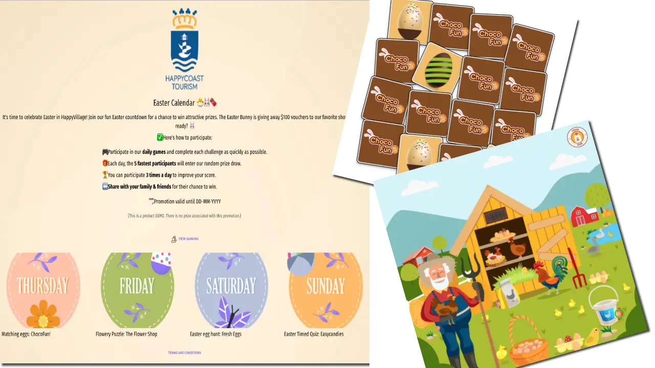 Prize Calendars to Distribute Prizes Among Brand Followers