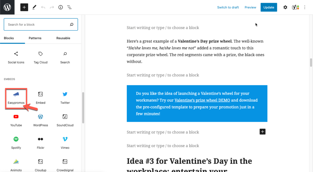 Embed Your Promotions on WordPress with the Easypromos Plugin