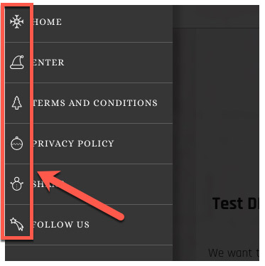 How to create a customized menu for your promotion