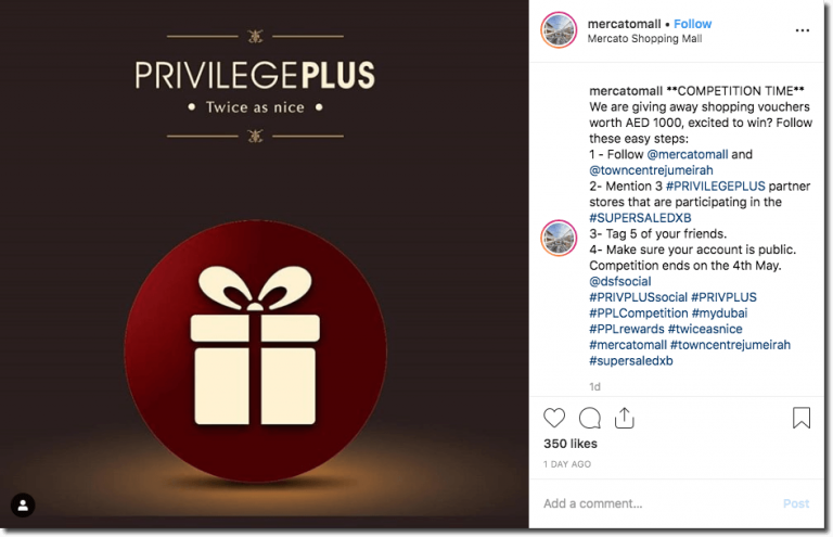 7 Best Ideas for Marketing Shopping Malls on Instagram | Easypromos