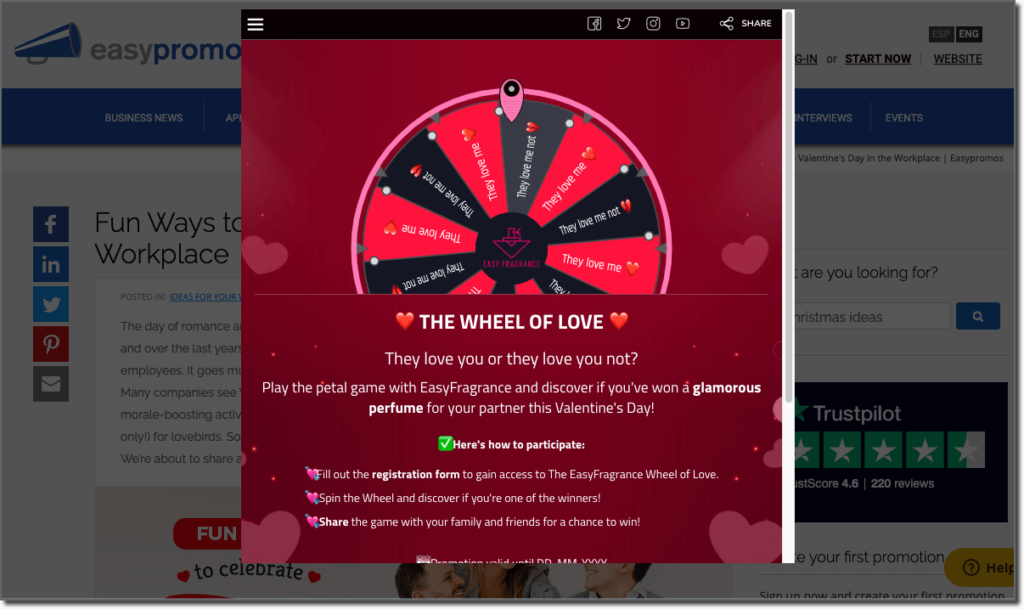 Embed Your Promotions on WordPress with the Easypromos Plugin