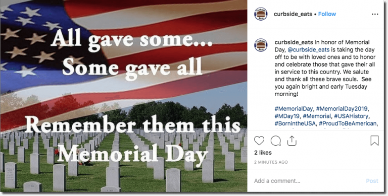 Memorial Day Post Ideas: Celebrate on Social Media | Easypromos