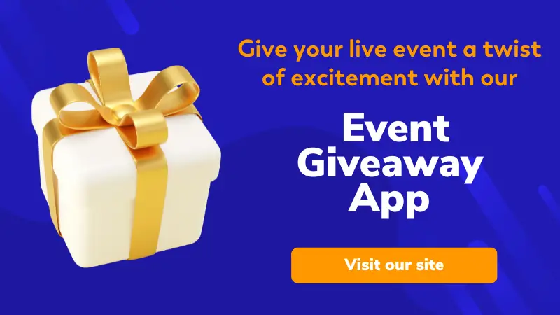 Giveaway ideas for events to get your audience's attention
