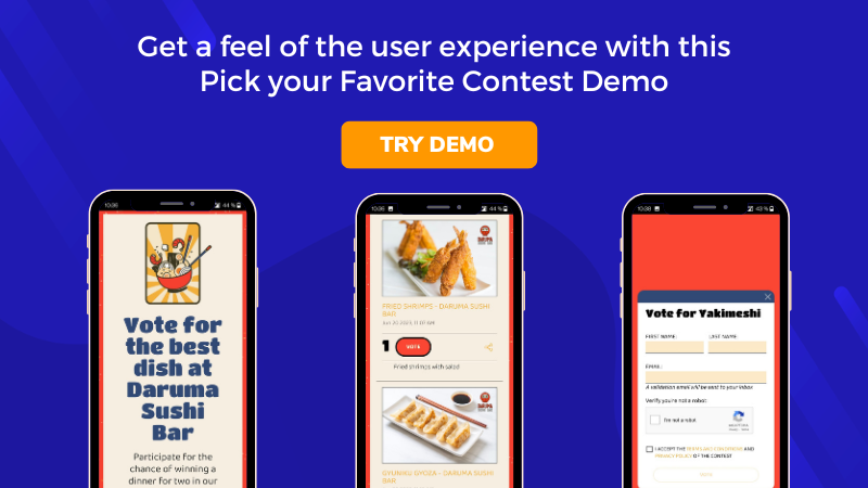 Annual contest online: How to organize yours