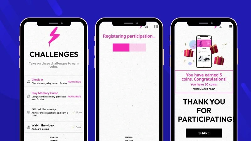 How to use virtual coins as a reward