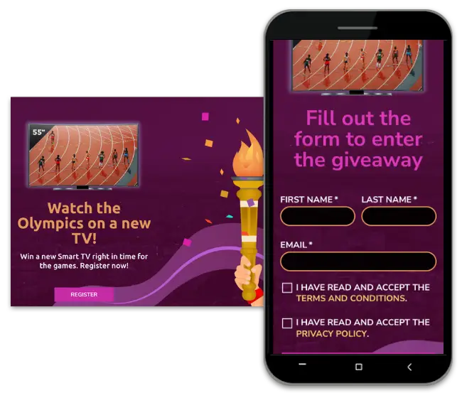 Olympic Games online promotions for your brand