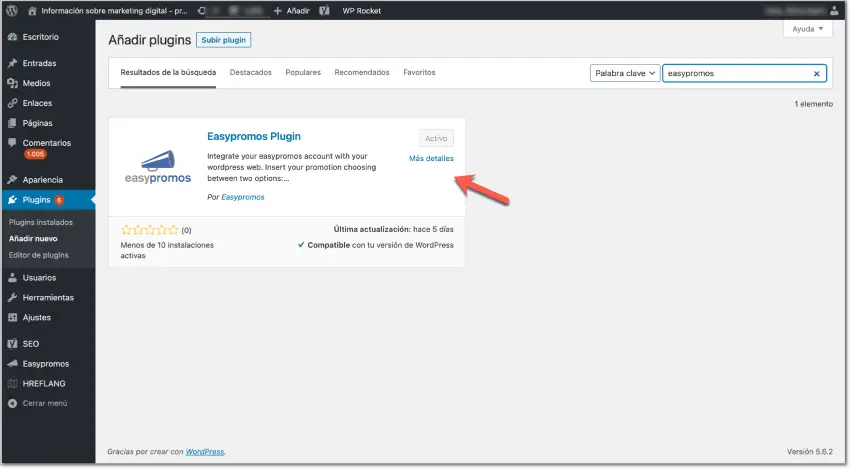 Presenta tu promoción en tu web o blog WordPress | Easypromos plugin