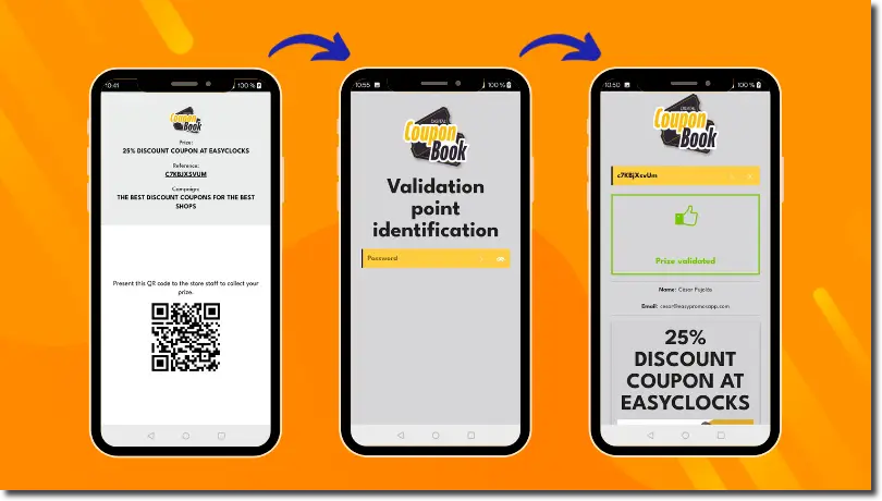 Use your phone as QR code checker with the Validation Portal