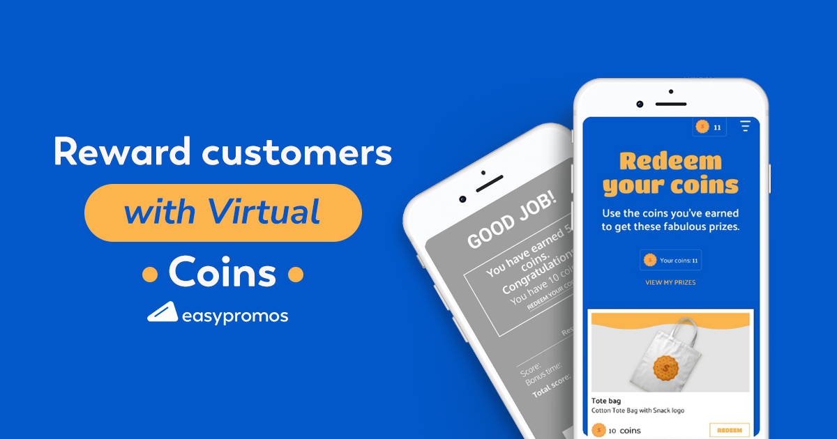 How to use virtual coins as a reward