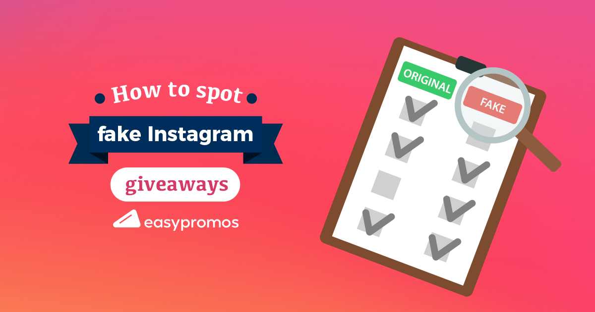 How to Spot a Fake Giveaway on Instagram