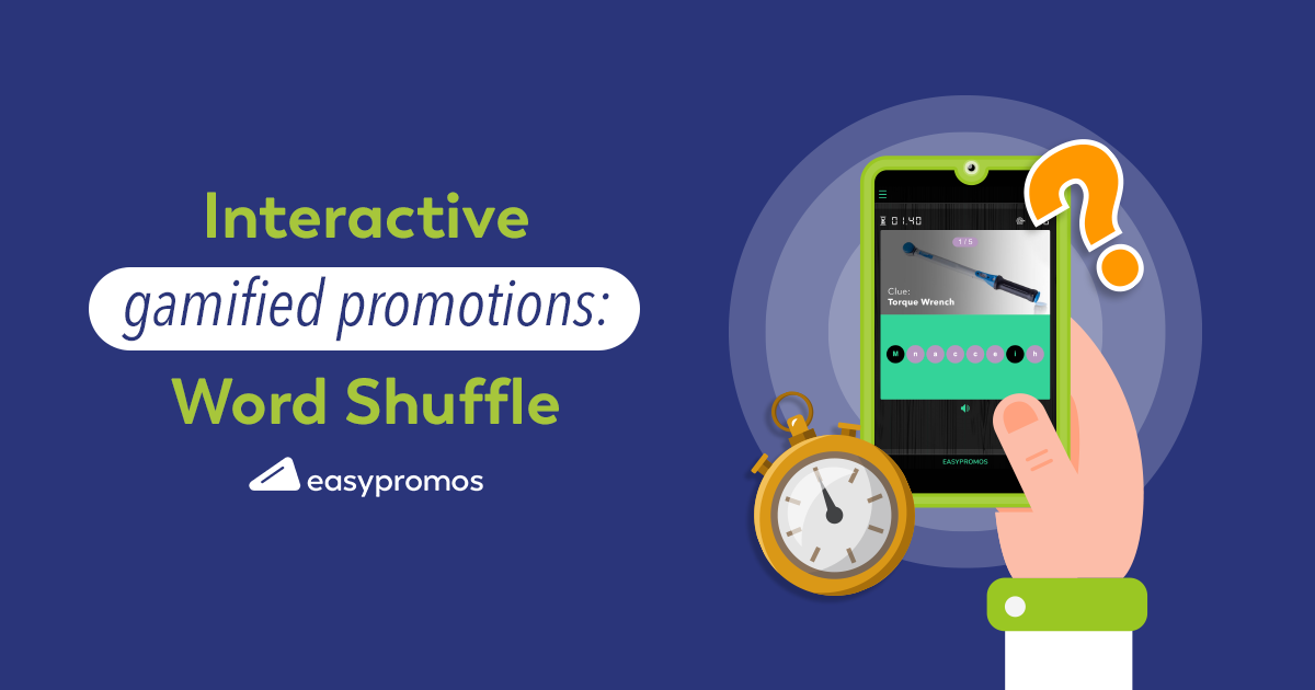 Interactive Gamified Promotions: Word Shuffle