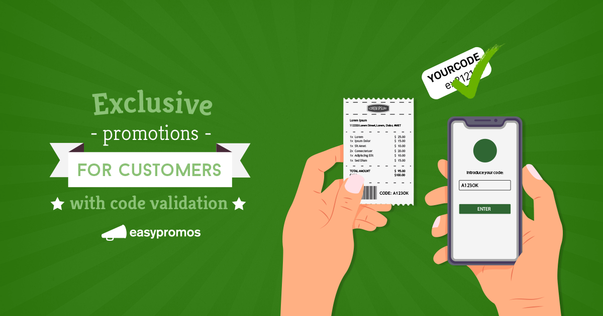 Exclusive Giveaways with Code Validation